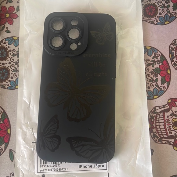 SHEIN | Cell Phones & Accessories | Iphone 3 Pro Black Phone Case ...